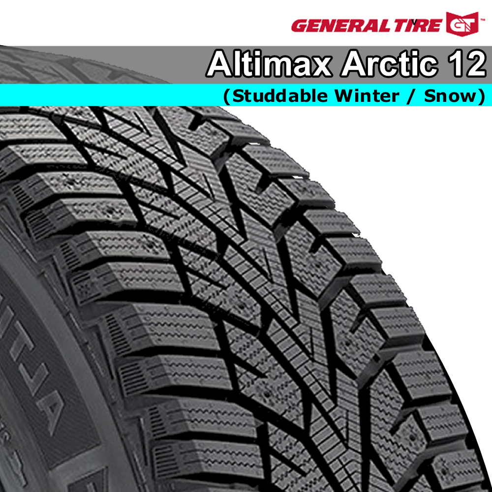 General Altimax Arctic 12 CD Studded 195/65R15 95T XL #15573720000 – greenleaftire.com