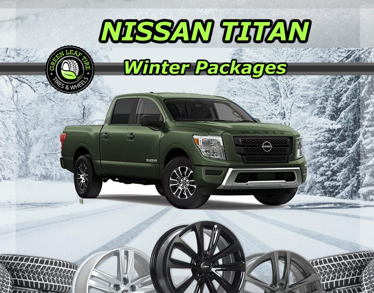 NISSAN TITAN Winter Tire Package 17" Steel + 235/80R17 Firestone ...